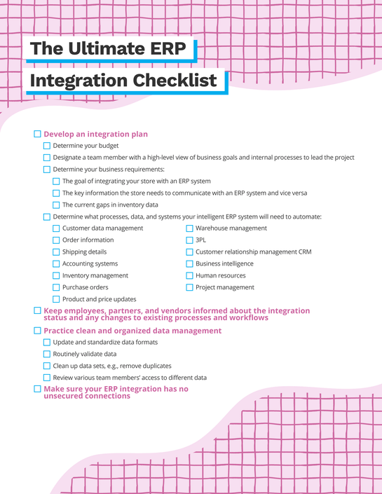 Enterprise Resource Planning (ERP): A Checklist to Get Started | AdRoll