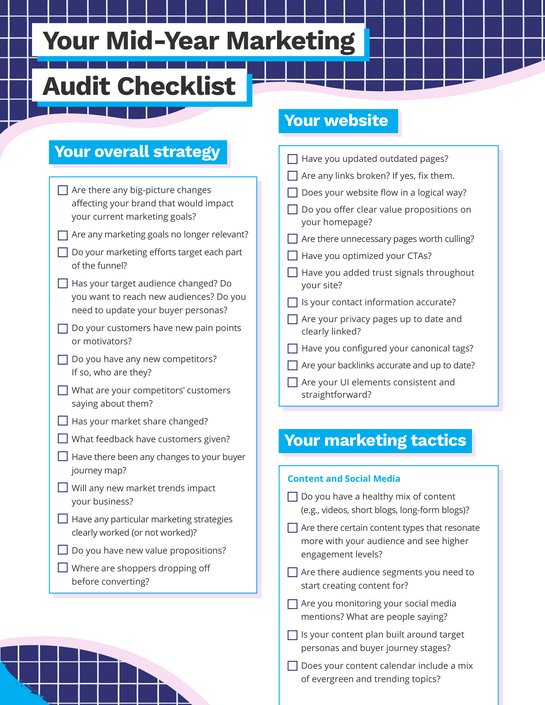 It’s Time for a Mid-Year Marketing Audit: A Checklist | AdRoll