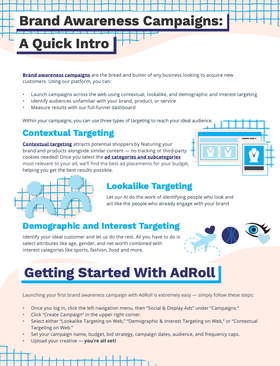Using AdRoll to Boost Brand Awareness: An Infographic | AdRoll